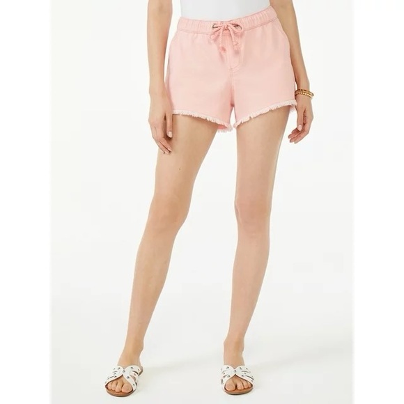 Scoop | Shorts | Womens Drawstring Denim Shorts By Scoop | Poshmark